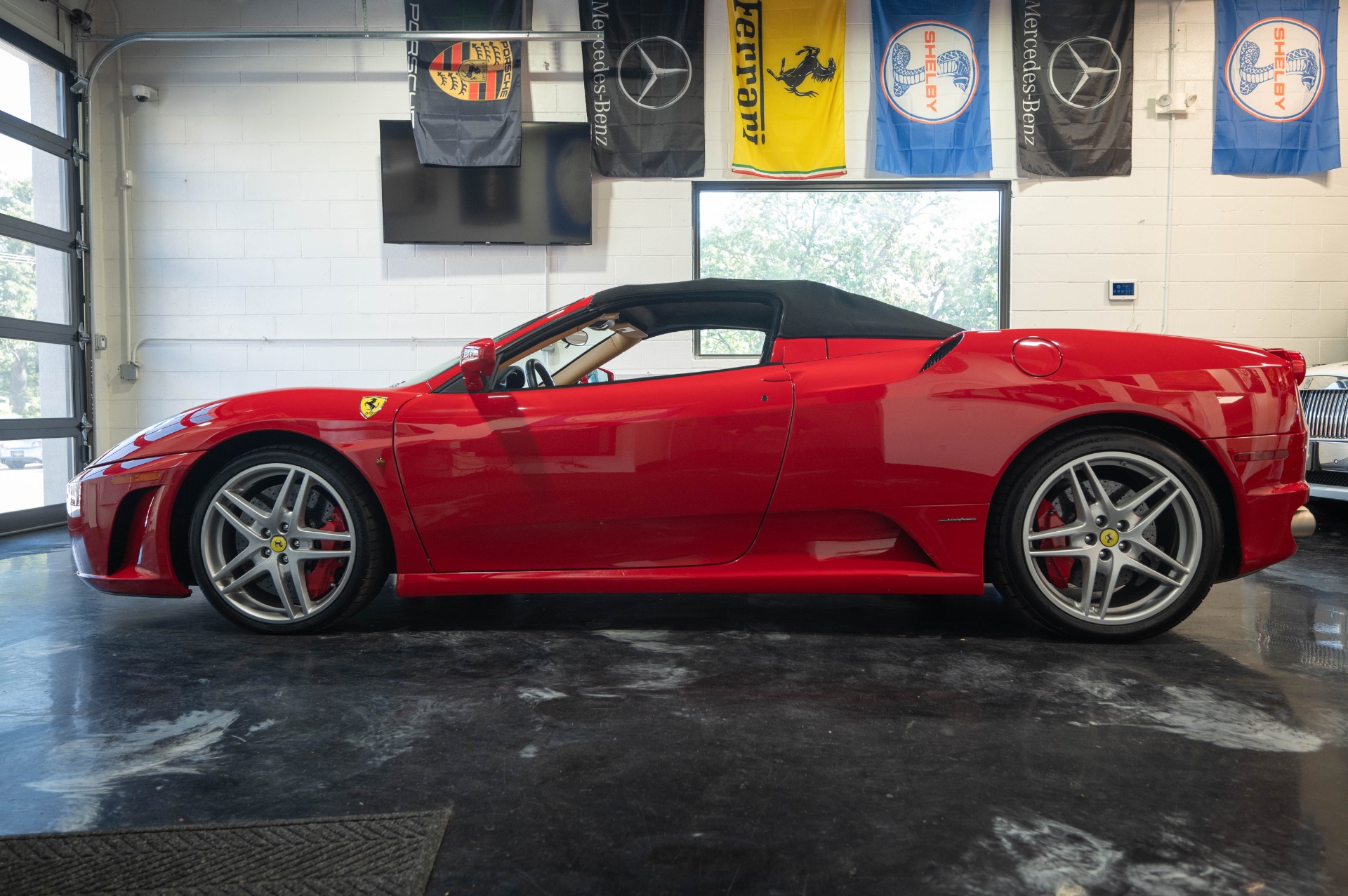 Red F430 Ferrari Convertible Soft Top